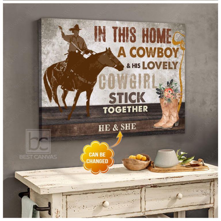 Personalized Canvas - Family Street Name With Old Horse Barn