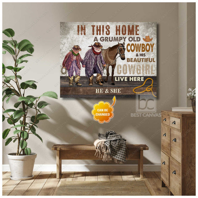 Cattle Ranch Custom Canvas For Farmhouse Wall Art Decor
