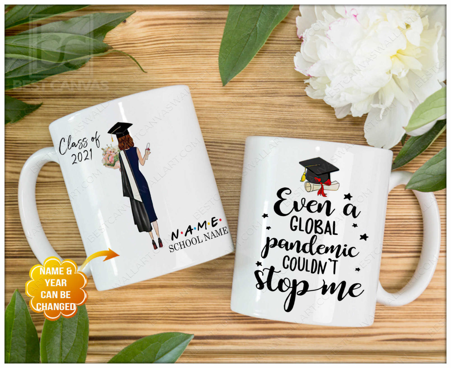 White Mug Best Graduation Gifts For Her/ Him Even A Global Pandemic ...