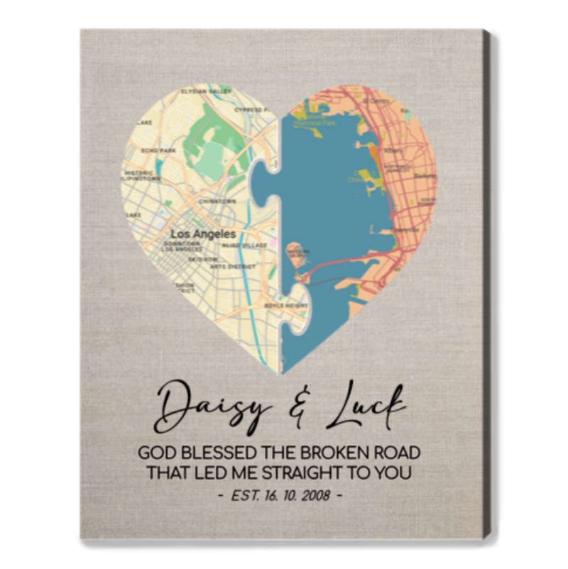 Custom Photo Collage Canvas 50th Anniversary Ts For The Golden