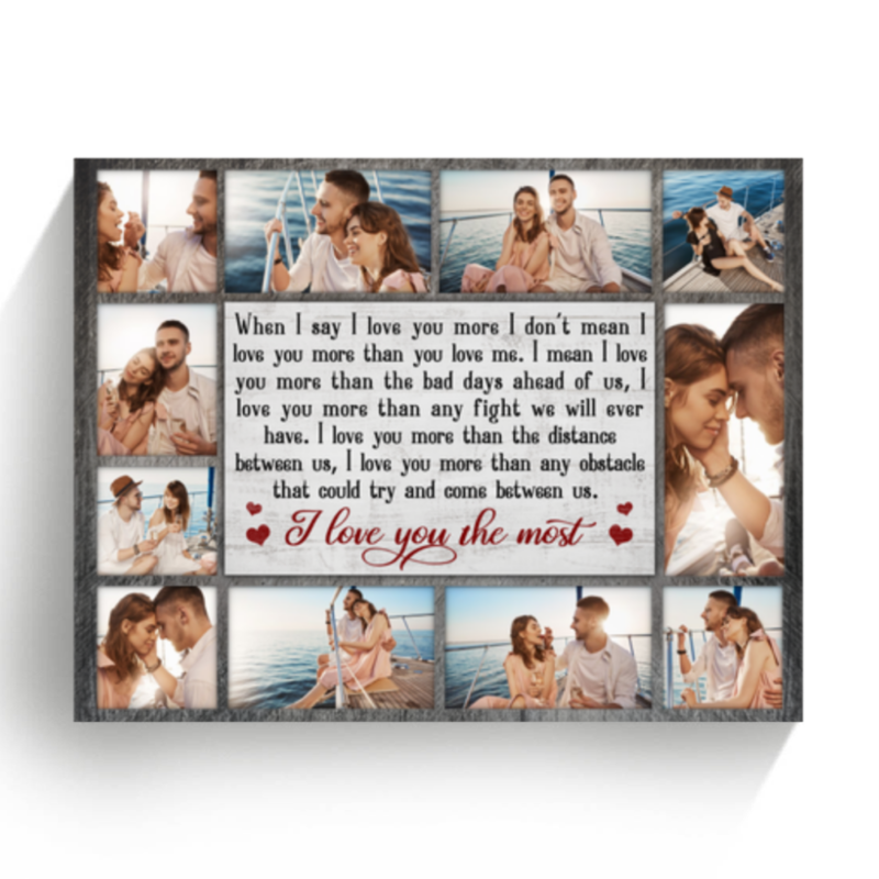 Custom Canvas For Mom | Personalized Gift For Mother | Photo On Canvas You Became My Mom - Best ...